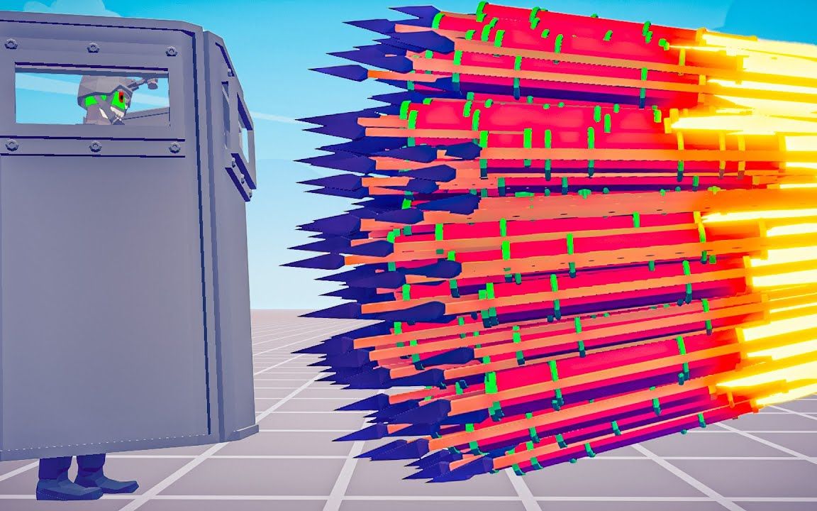 全面战争模拟器:三面盾对战众神 - Totally Accurate Battle Simulator TABS