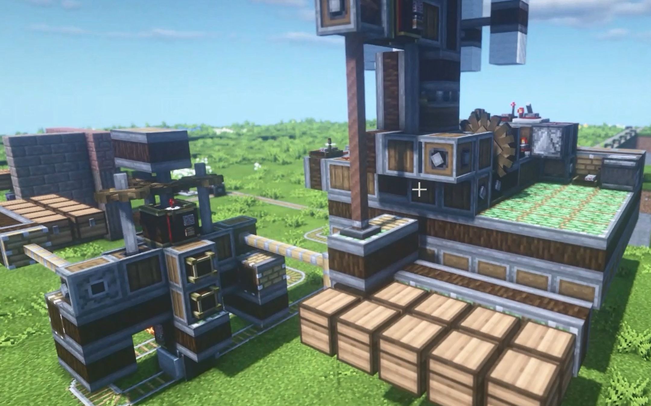 [Minecraft] [机械动力 (Create)] 把 Minecraft 玩出 Besiege 的感觉——...