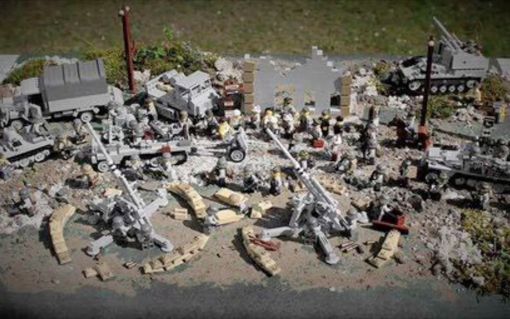 【乐高二战】火炮图纸福利(均为积木模型,无危险性)