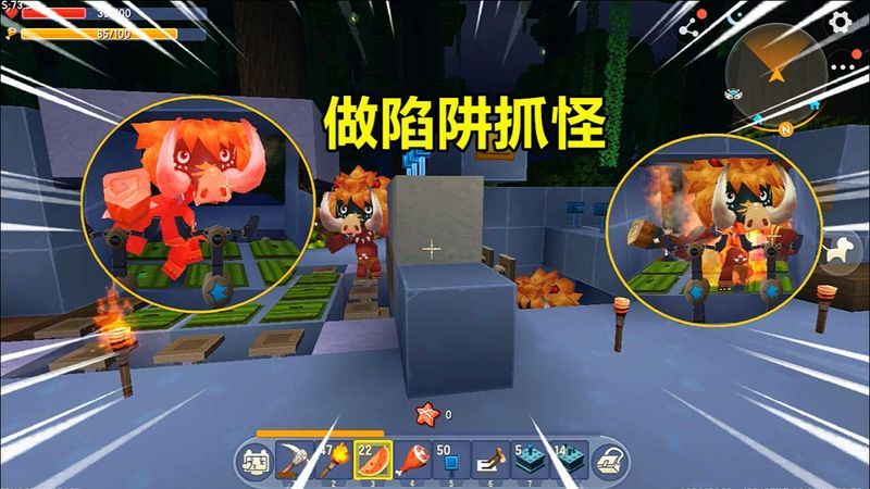 迷你世界:潜入表姐极限生存毁掉作弊道具,又重返雨林建三重陷阱
