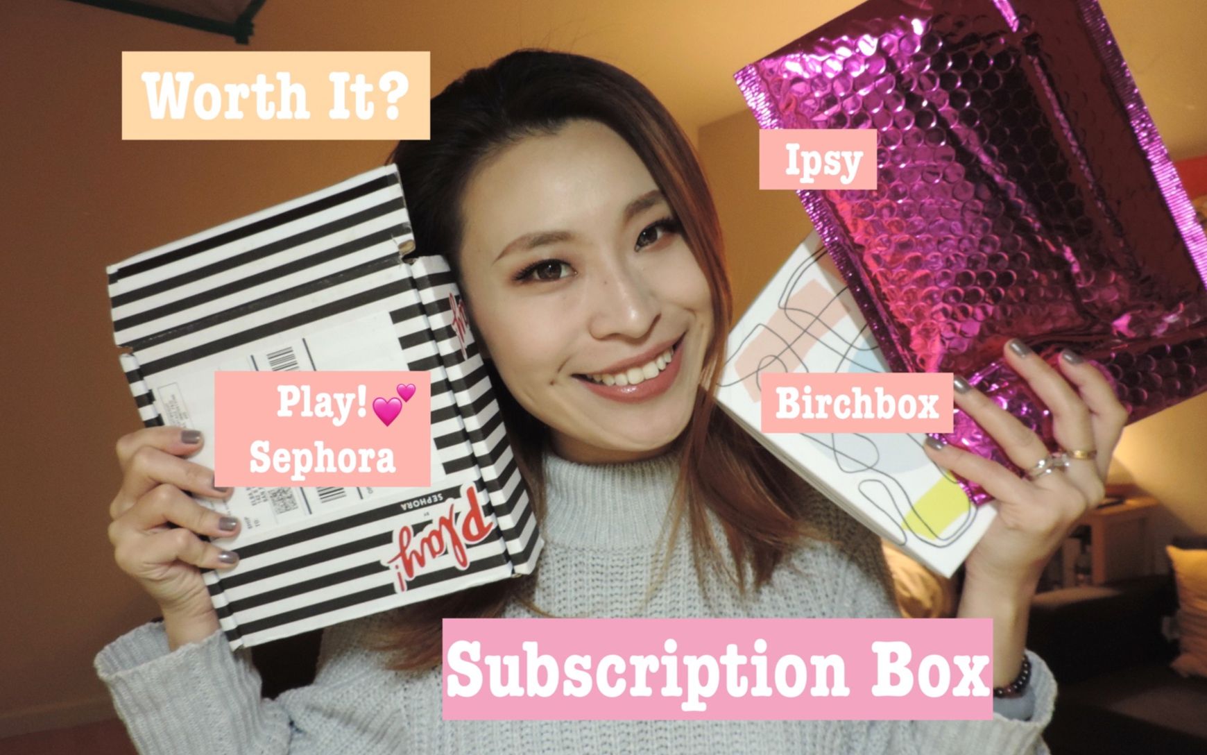 ...Box/一月订阅盒子review/birchbox/ipsy/play!Sephora-不要过度洗脸!