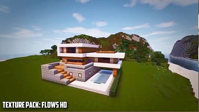 我的世界:Minecraft教你如何建房子-海边别墅2