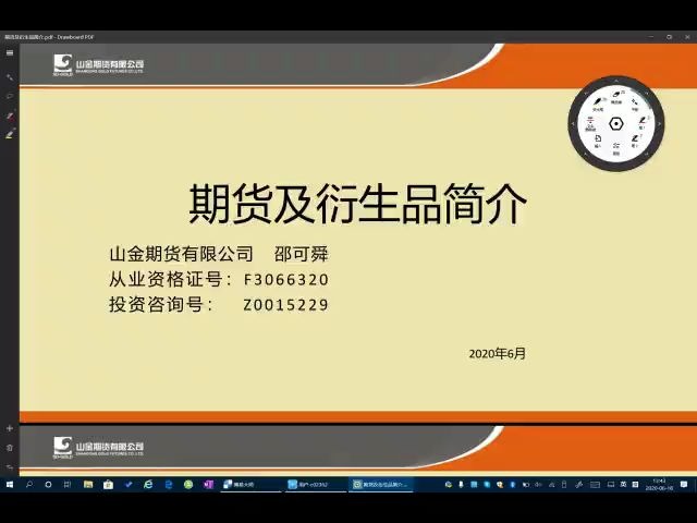 期货及衍生品简介(一)