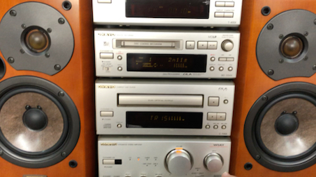 日本原装进口安桥小型hifi组合音响