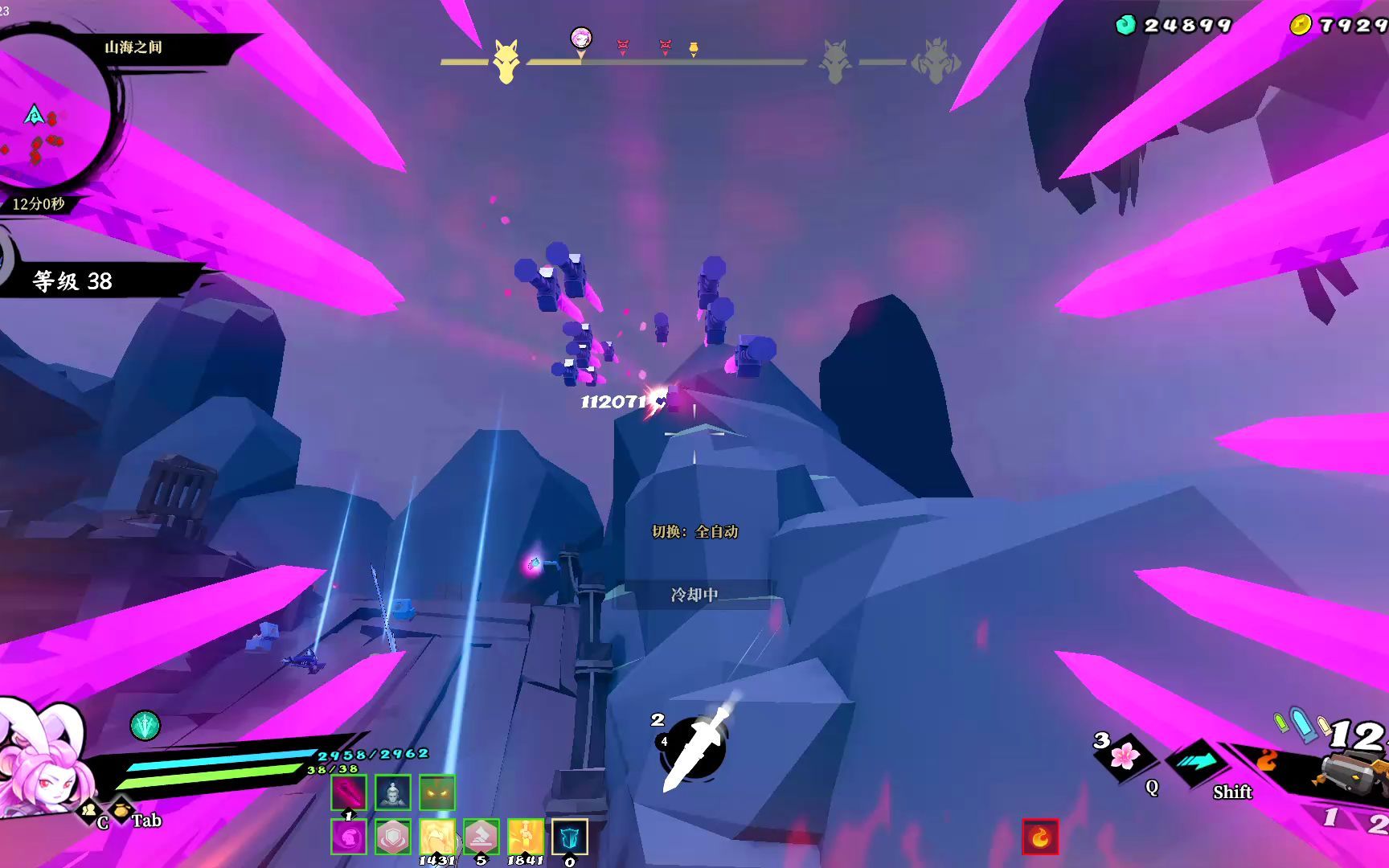 鼠标宏+重回巅峰BUG+自瞄mod的兔子有多离谱