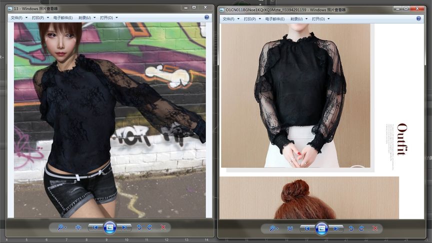 Marvelous Designer制作淘宝蕾丝网纱衫教程MD制作3D镂空服装模型