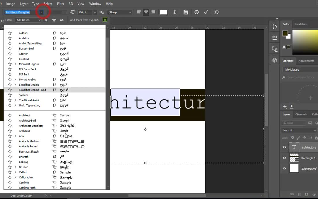 photoshop - 字体样式安装方法