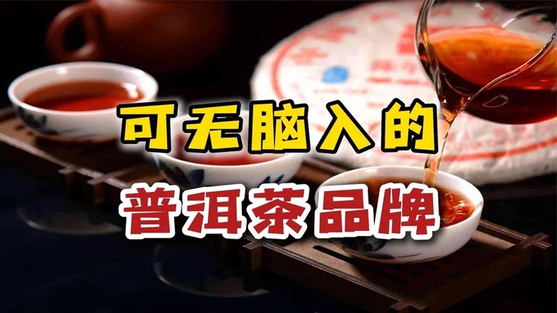可无脑入的普洱茶品牌!从生普喝到熟普,照着买准没错!