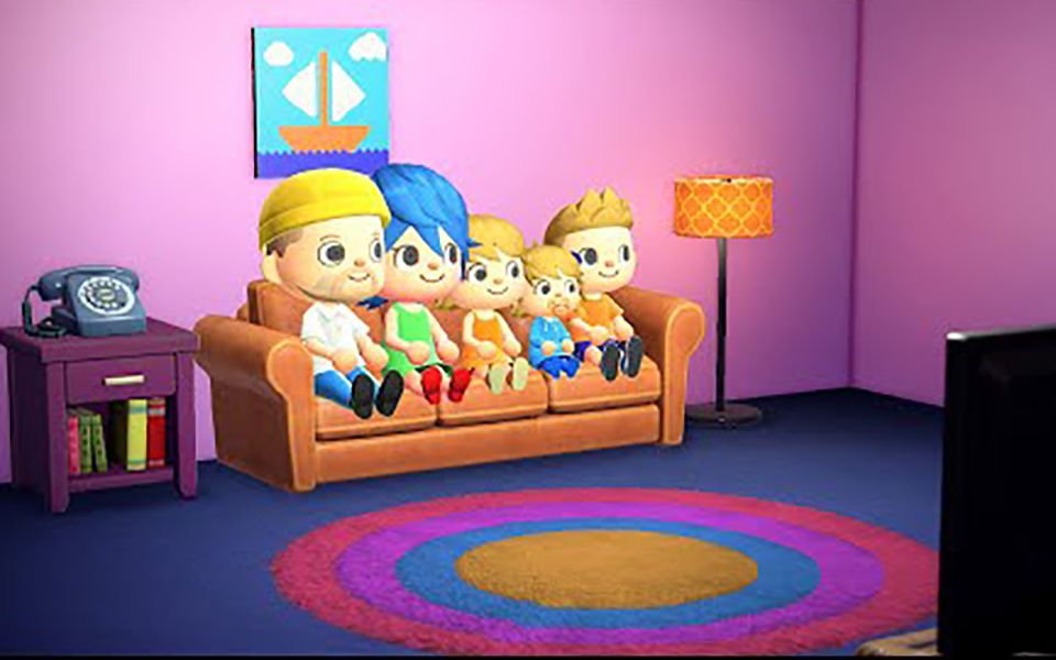 破次元!一位玩家将《动物森友会》还原成了《辛普森一家》的开头...