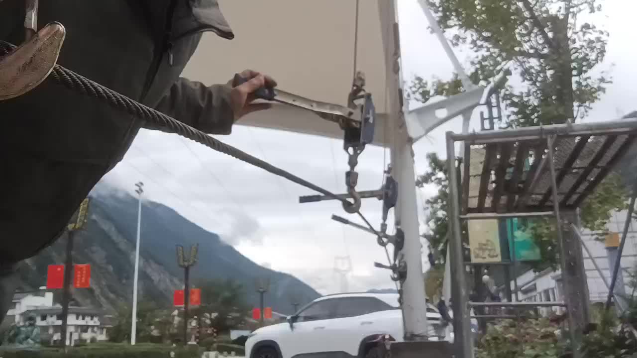 在成都做膜结构工程,刷到认识一下!