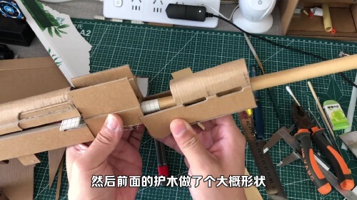 手工制作纸模Ak47日常分享