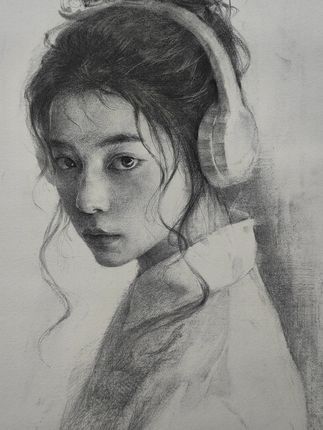 画出广袤无垠的草原美景。