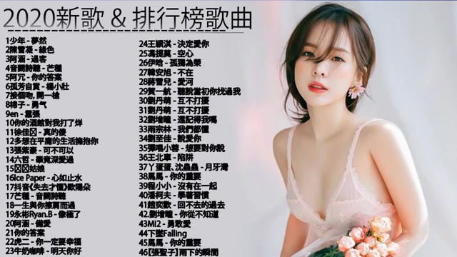 2020年流行音乐集合,2020最新歌曲2020好听的流行歌曲
