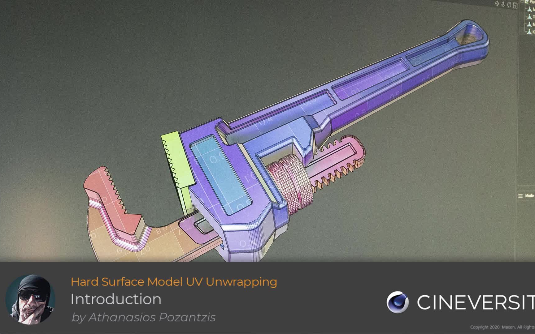【C4D教程】硬面模型展UV教程 Cineversity – Hard Surface ...