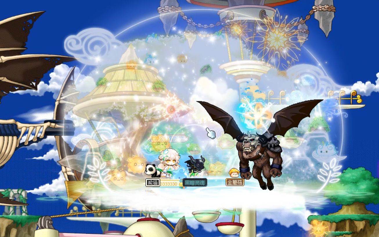 【冒险岛】在当前版本如何遇见飞船蝙蝠魔?(时代的眼泪警告)_冒险岛