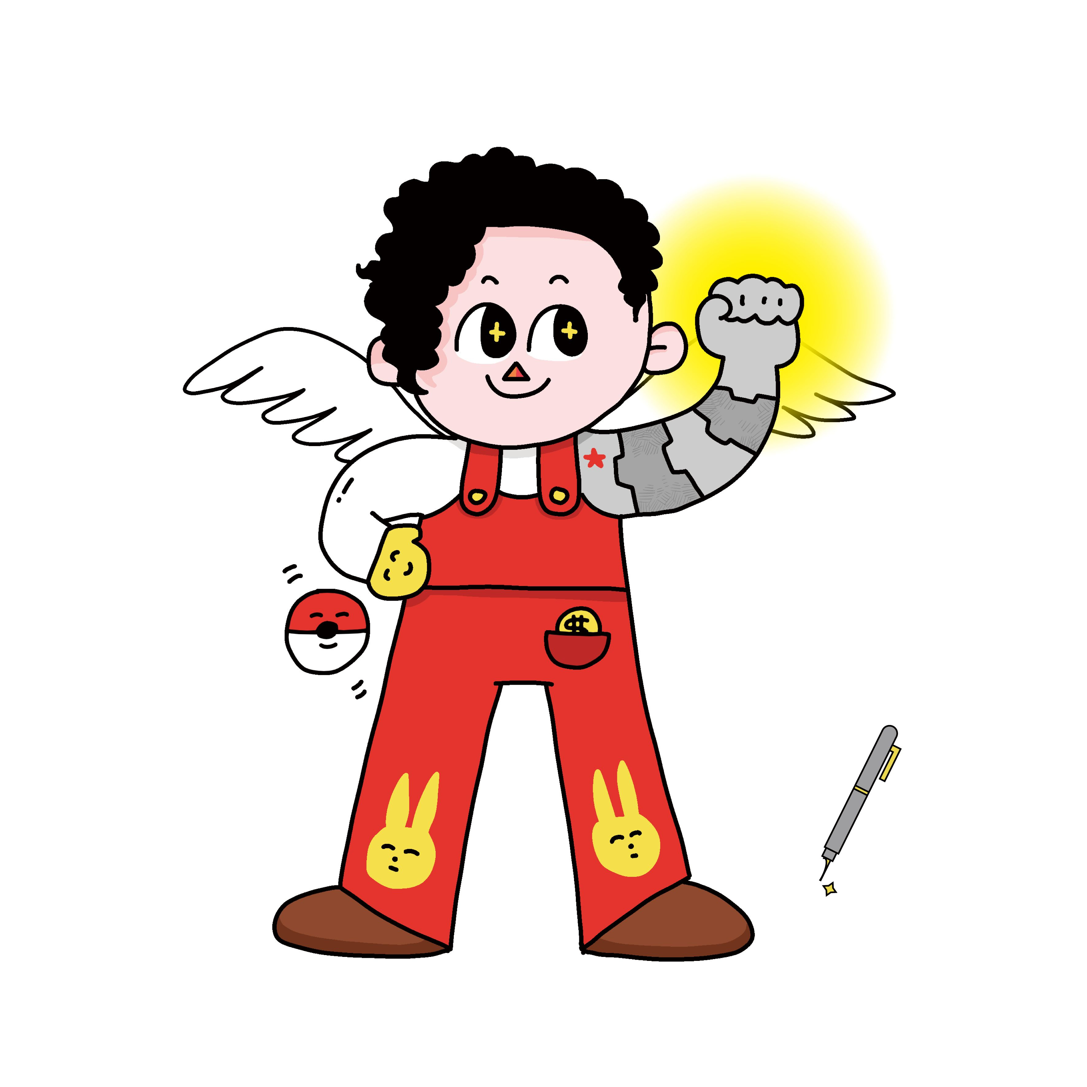 馒头今天画画了吗 