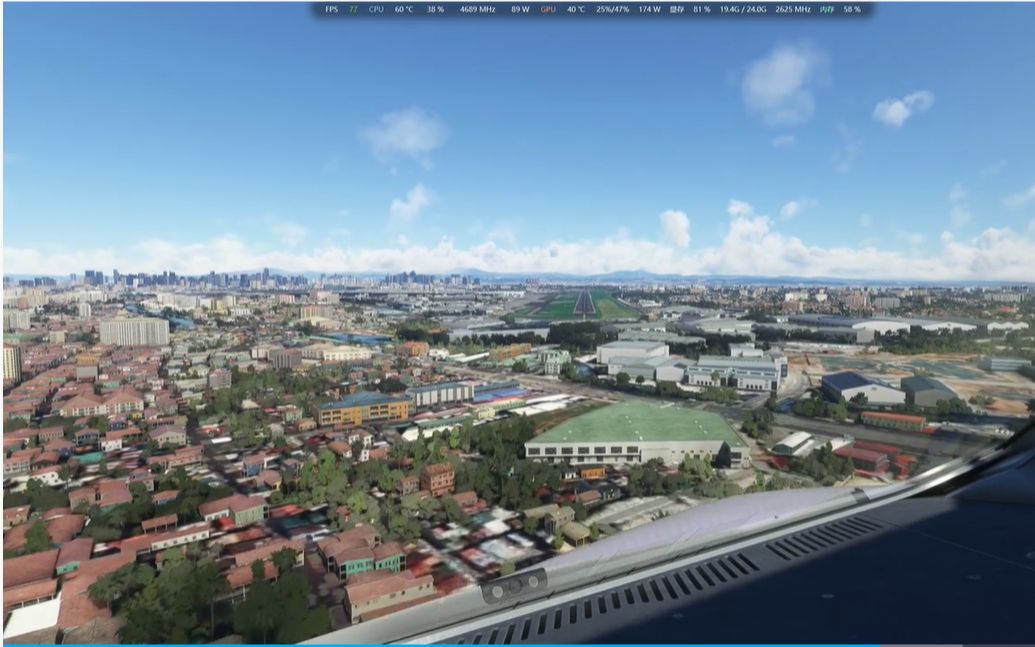 【环球飞行400城】第10城:菲律宾马尼拉进近着陆(微软模拟飞行2020 ...