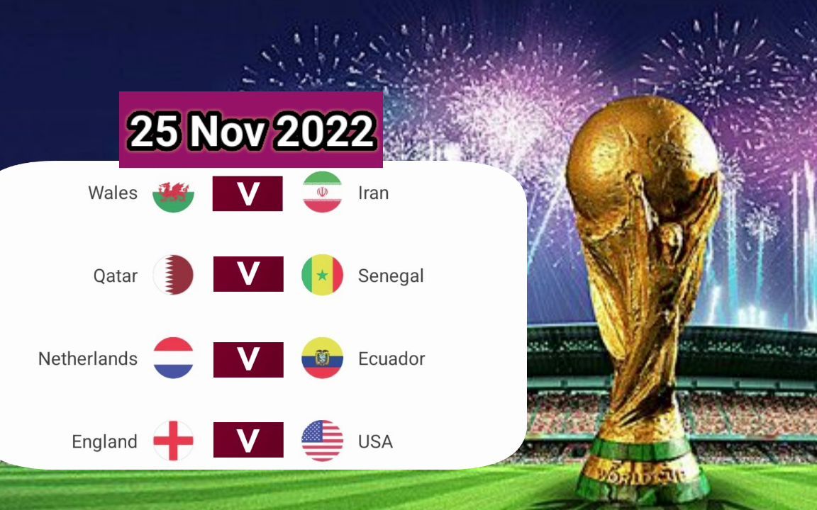 2022世界杯小组赛全赛程表