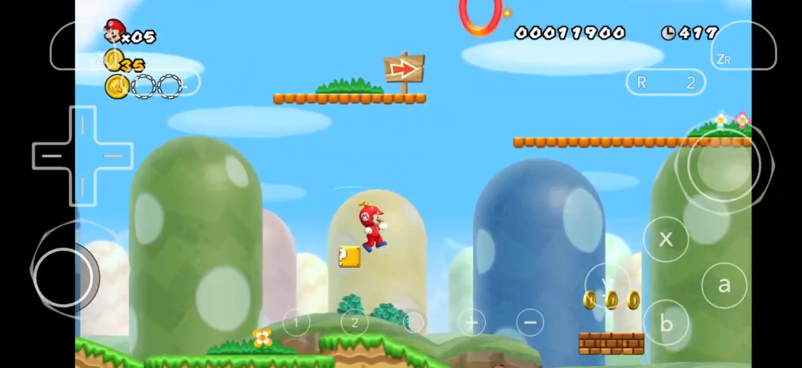 wii安卓海豚模拟器玩,new超级马里奥兄弟