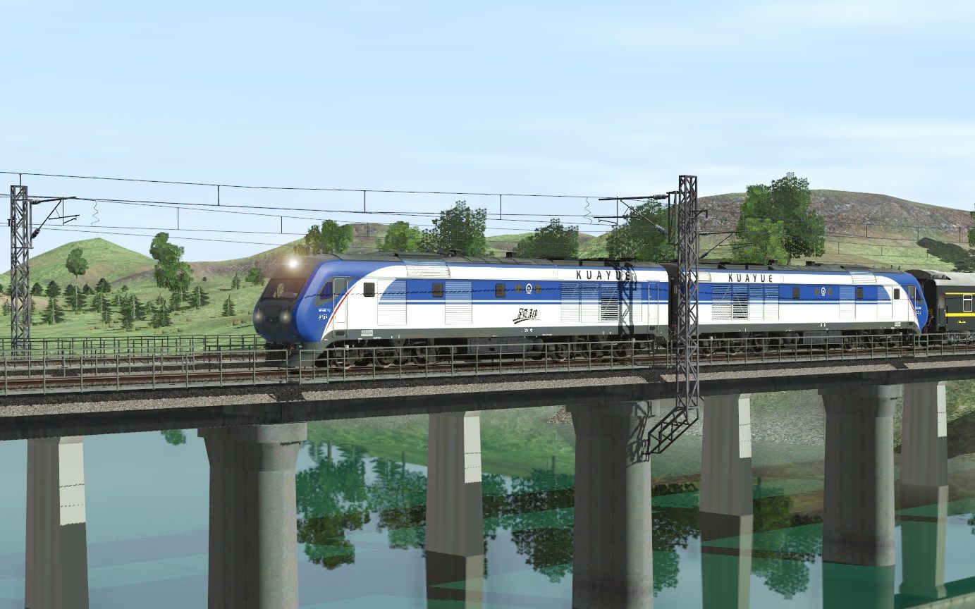 【实况模拟列车2019】跑慢快出