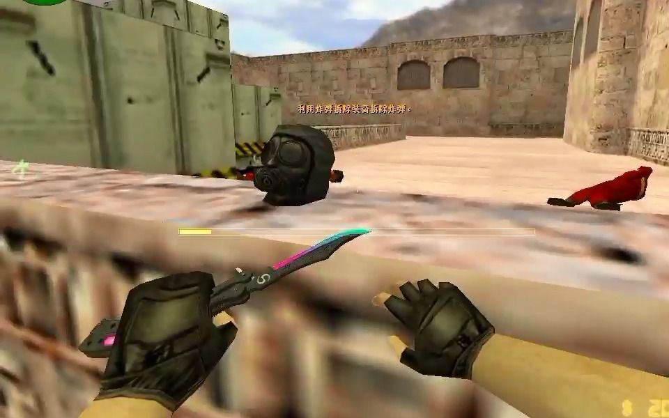 CS1.6 沙漠二惊现SAS化学炸弹!