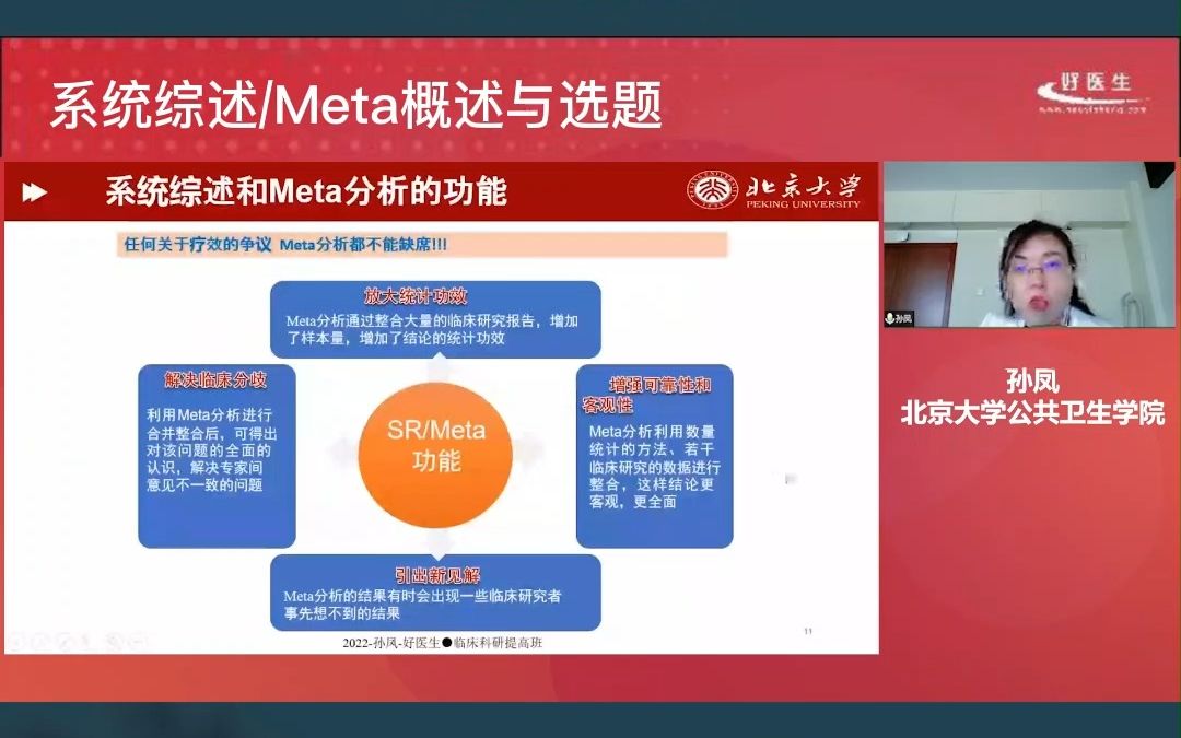 系统综述和Meta分析的功能