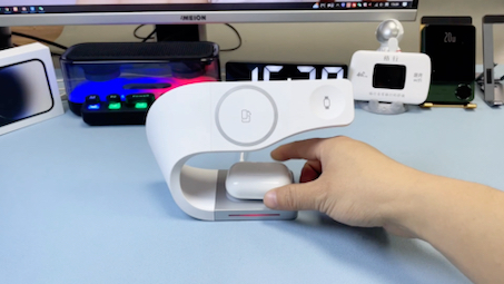 一个简洁优雅,自带美学基因的##无线充电器 #magsafe #苹果充电器