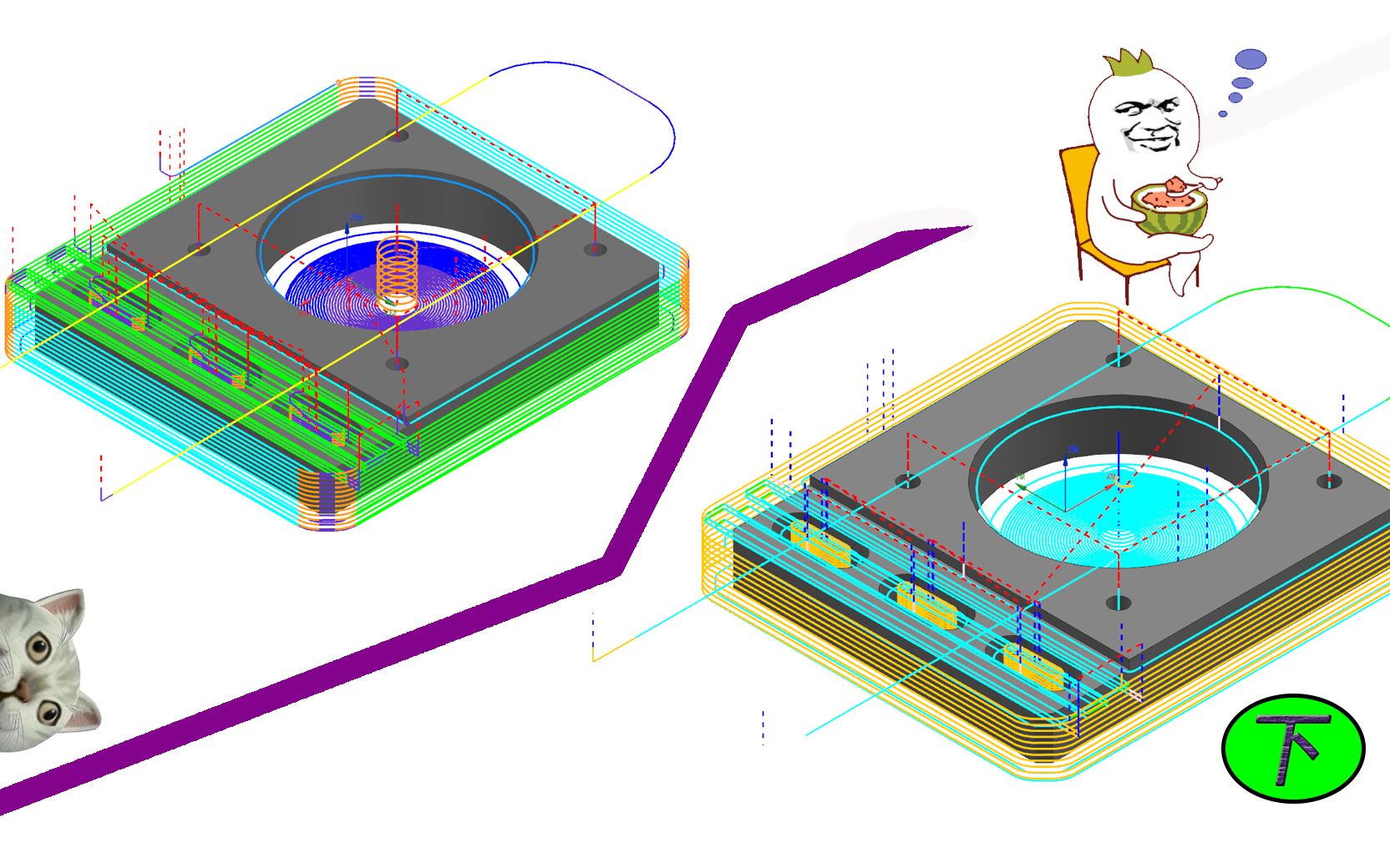 NX编程模板测试案例1,NX1946版本