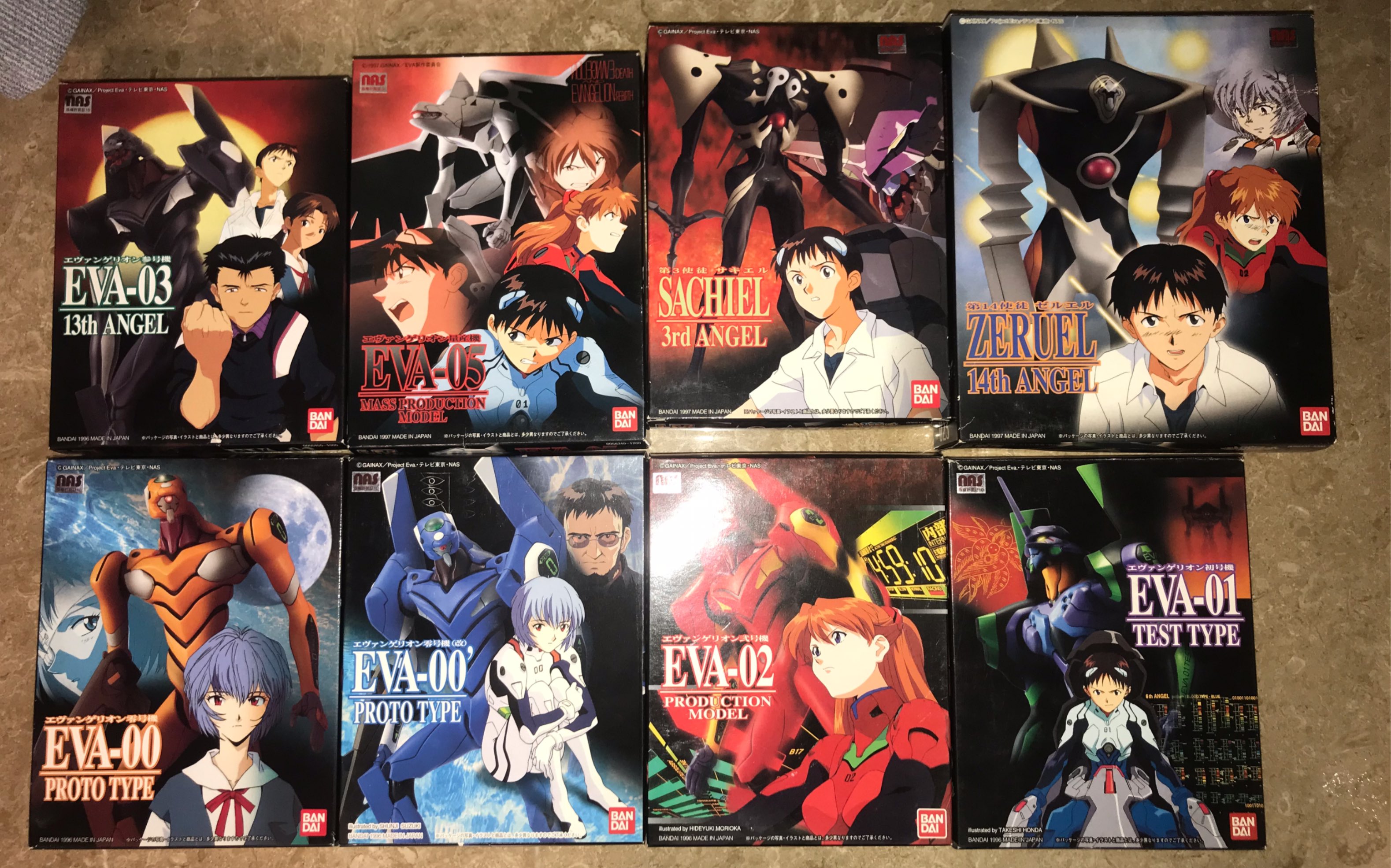 「EVA」世界上最早的eva模型!1996万代lmhg