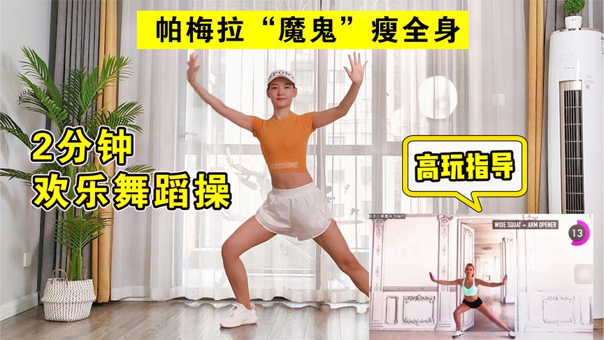 帕梅拉有氧操,暴瘦全身,欢乐燃脂!