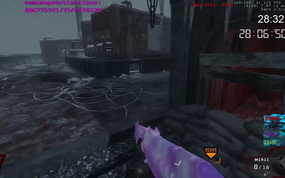 【新·世界纪录】使命召唤7僵尸模式 COTD4人67波