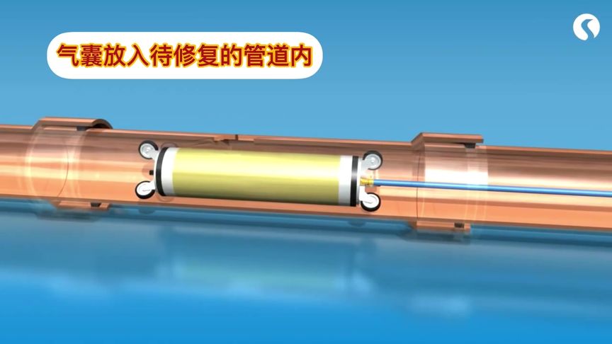 非开挖修复- DN70以上排水管局部修复#管道修复 #修复 #管道