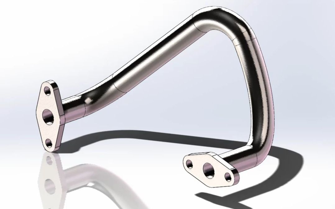 3D建模实例之交叉曲线与扫描成型