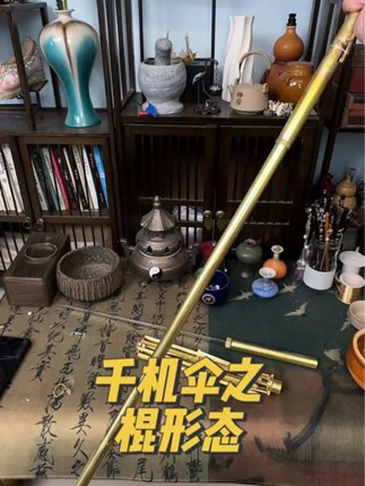 ...视频只是偶然 #暗器 #手工diy #武侠 #千机伞 #重生之我在现代做暗器