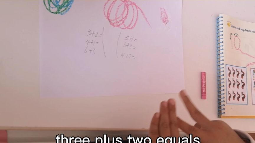 每一个小朋友都要经历掰手指算数的过程