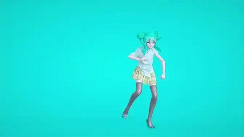 初音X咒术回战ED 顶级布料模拟 马赛克术士 超流畅动作 公主殿下