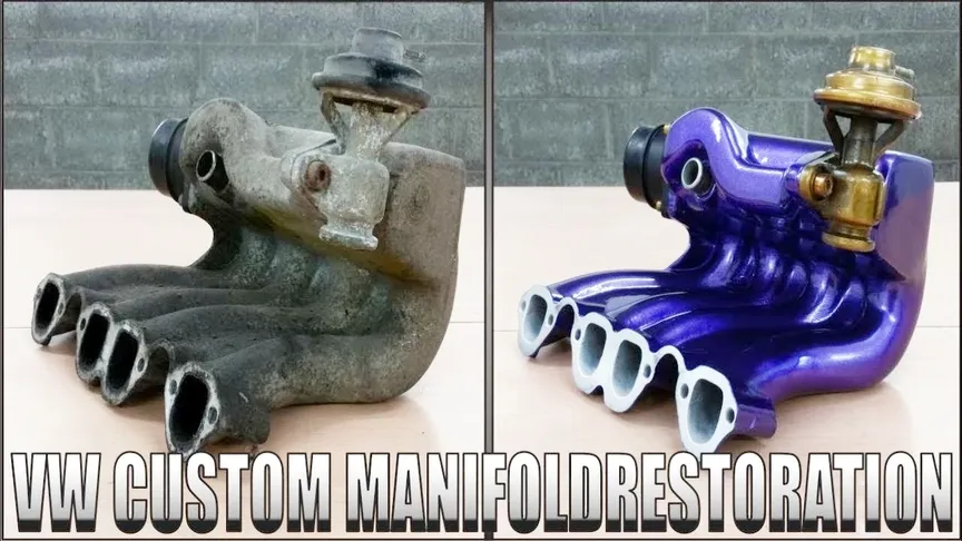 翻新老旧的大众发动机进气歧管