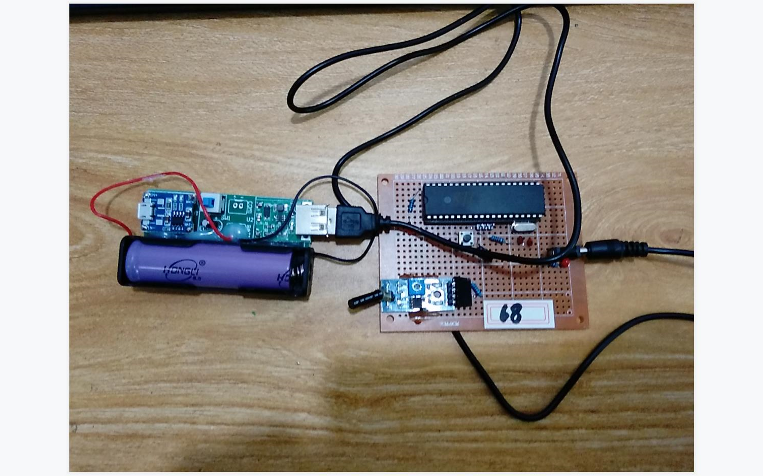 基于51单片机的震动报警器设计震动频率检测-震动-LED-KEYDIY开发...