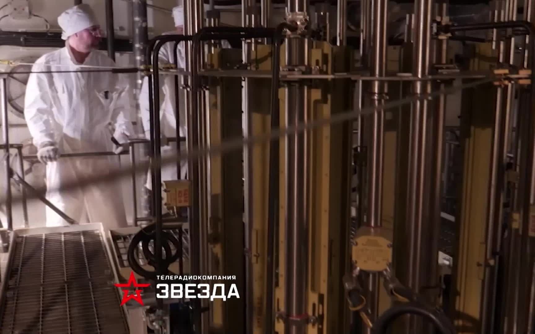 军事验收. 俄罗斯发动机. 潜艇核反应堆