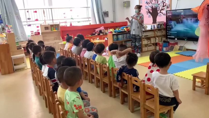 #家长进课堂活动 第二次进课堂了,小朋友们真的好可爱～