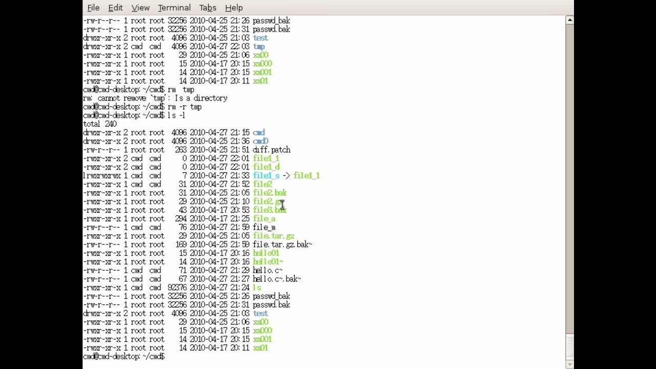 【linux命令学习】rm删除命令