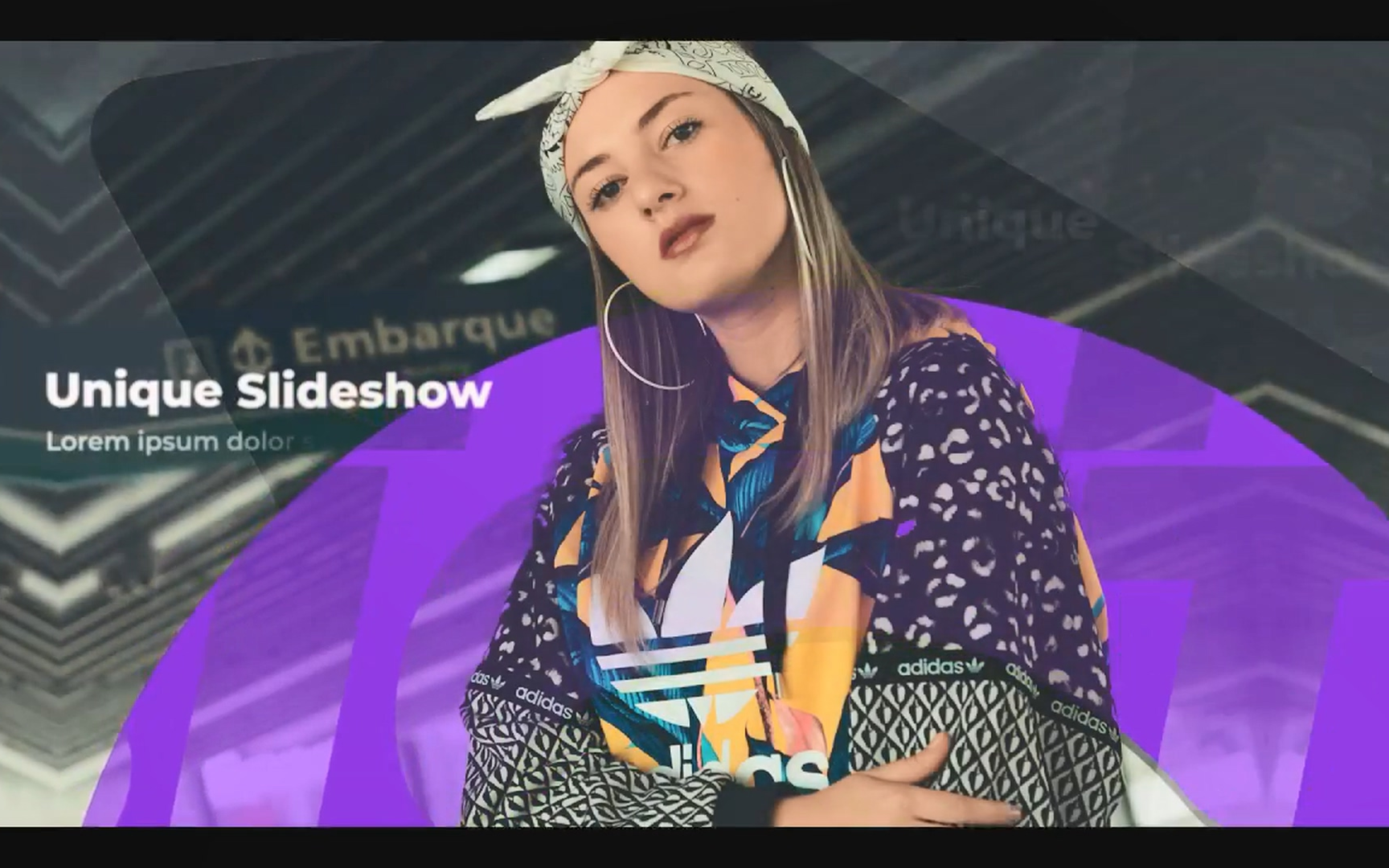 AE模板-人物定格帧冻结介绍物品产品视频定格帧冻结介绍