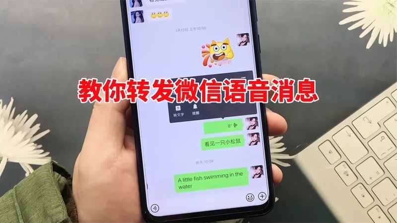 微信收到的语音如何转发给别人方法居然这么简单,涨知识了