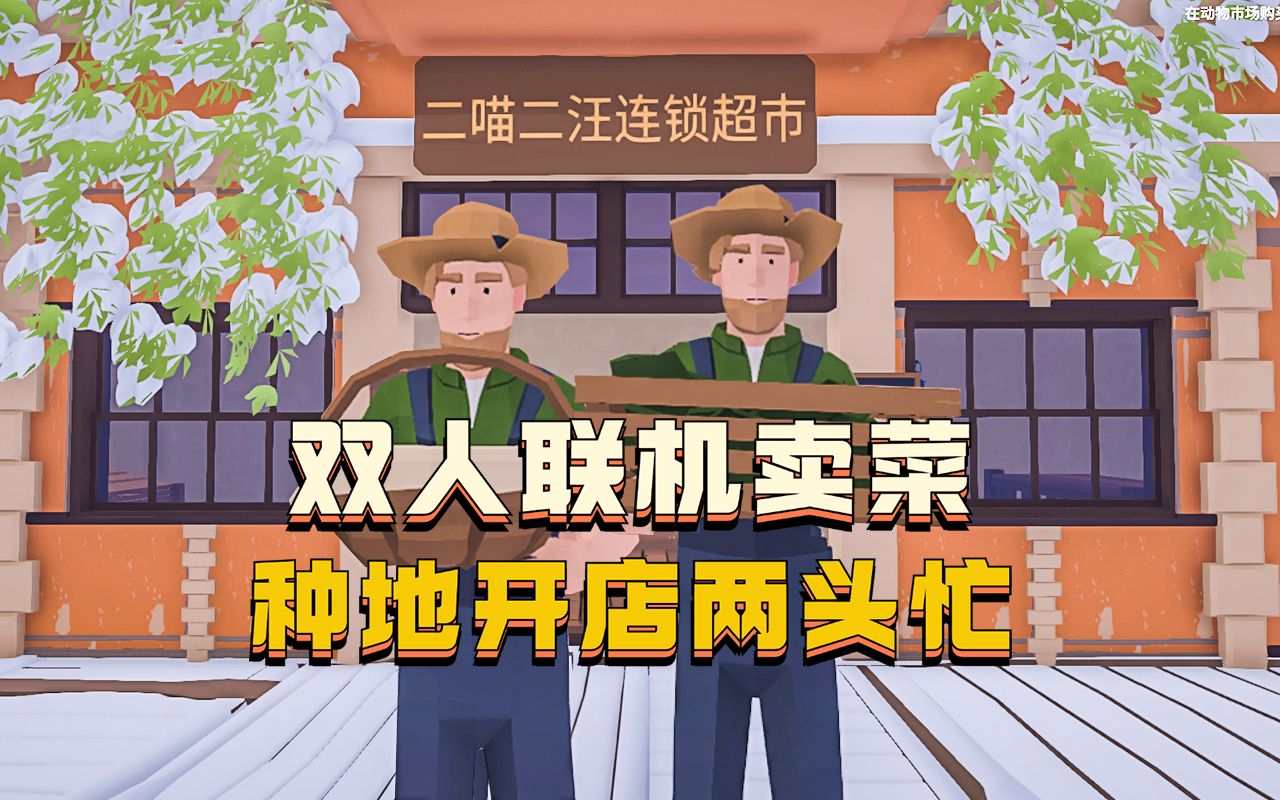 ...稀有的第一人称联机模拟经营游戏,竟然这么好玩?【菜市场模拟器】...