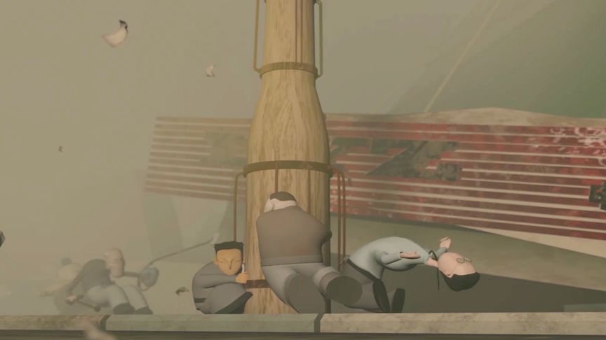 一部有关于环保的国产动漫短片《尘》,活在沙尘暴城市的边沿