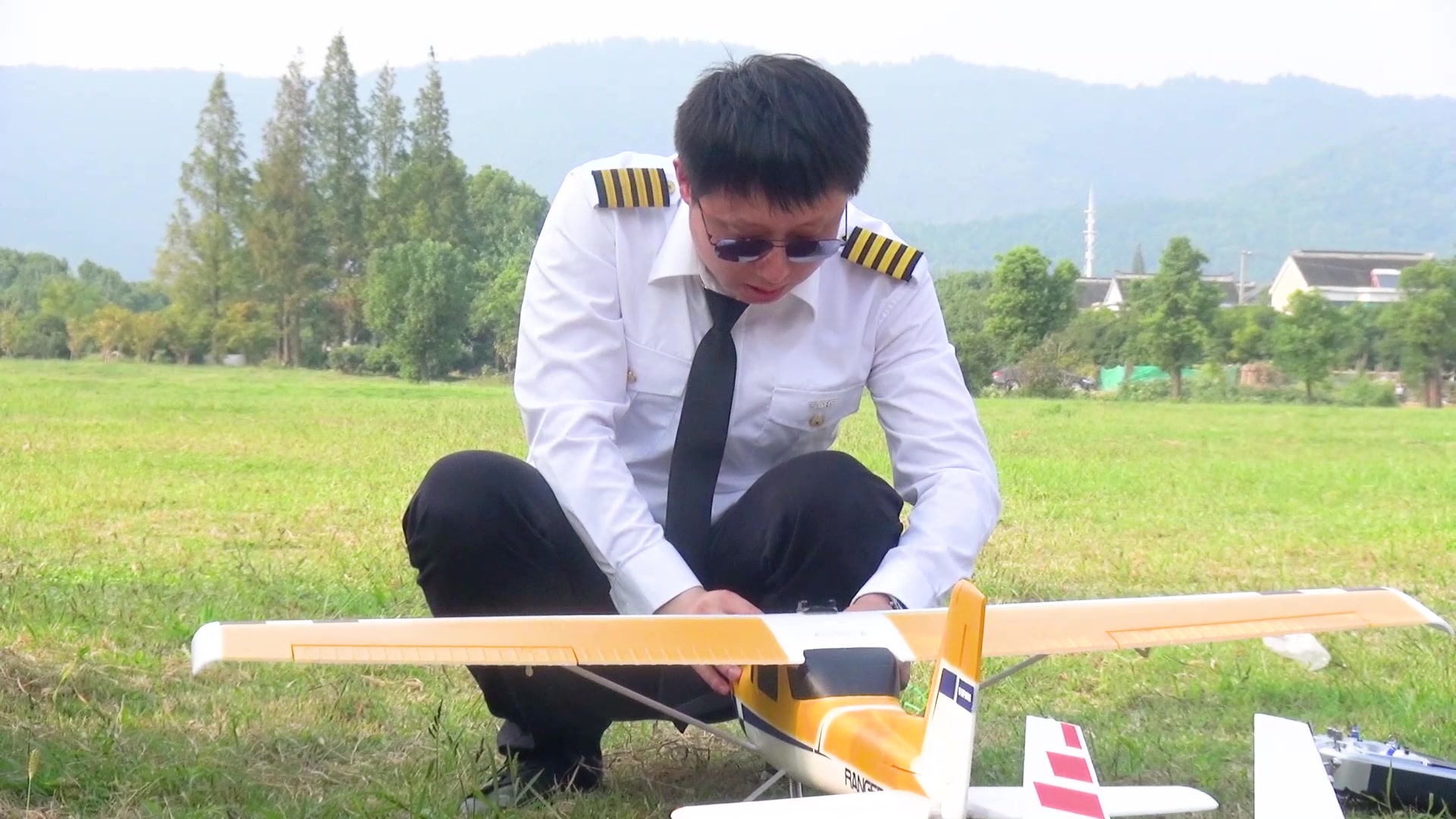 FMS航模固定翼首航测试