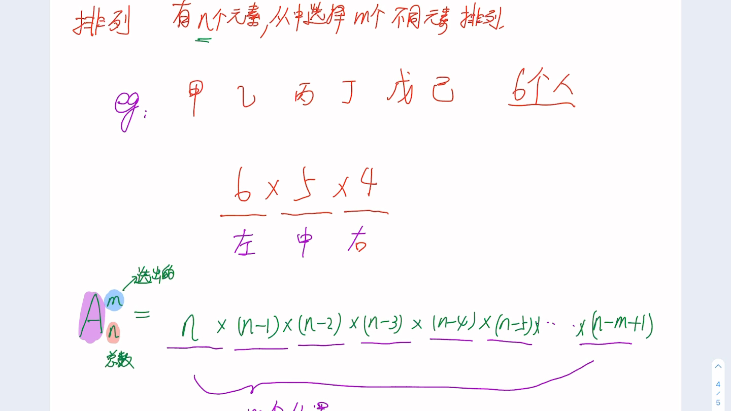 计数基本原理加乘原理排练组合简介