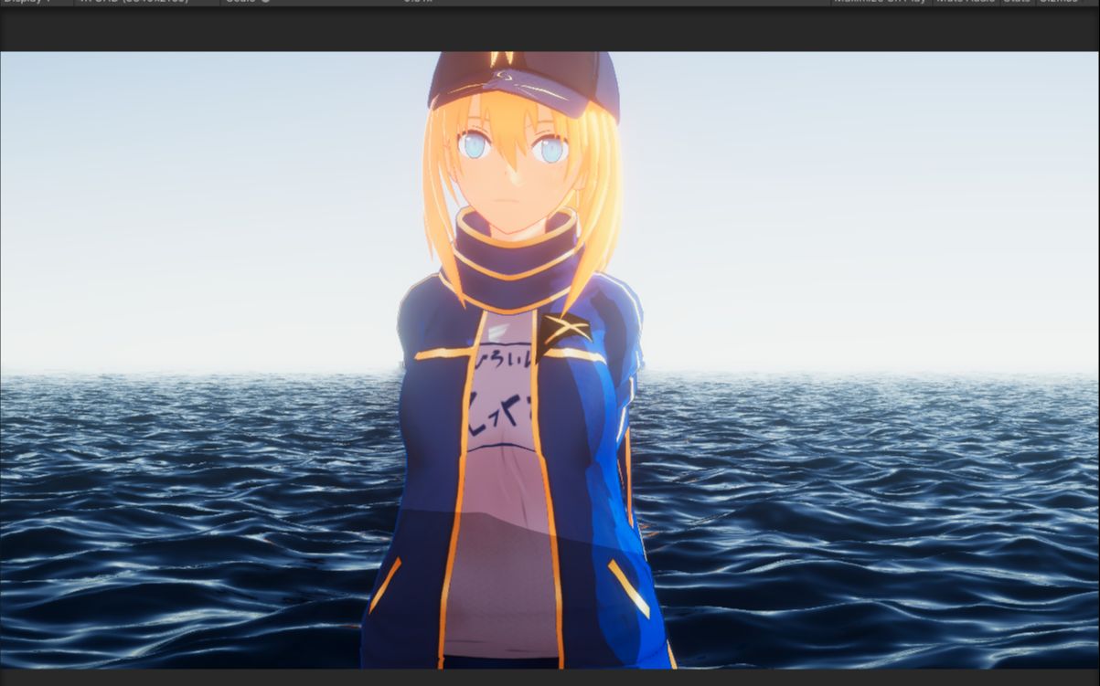 Unity引擎调试(1) 和saber X一起在海边晨跑是俺的梦想(测试KriputoFX...