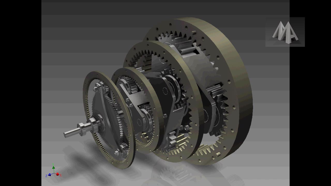 行星齿轮减速器