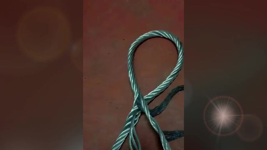 绳结系列,插6股钢丝绳「转载」